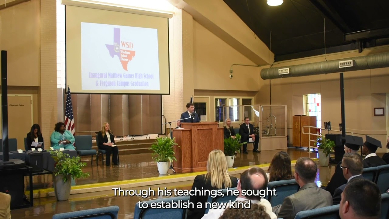 Ferguson Prison Graduation Speech - YouTube