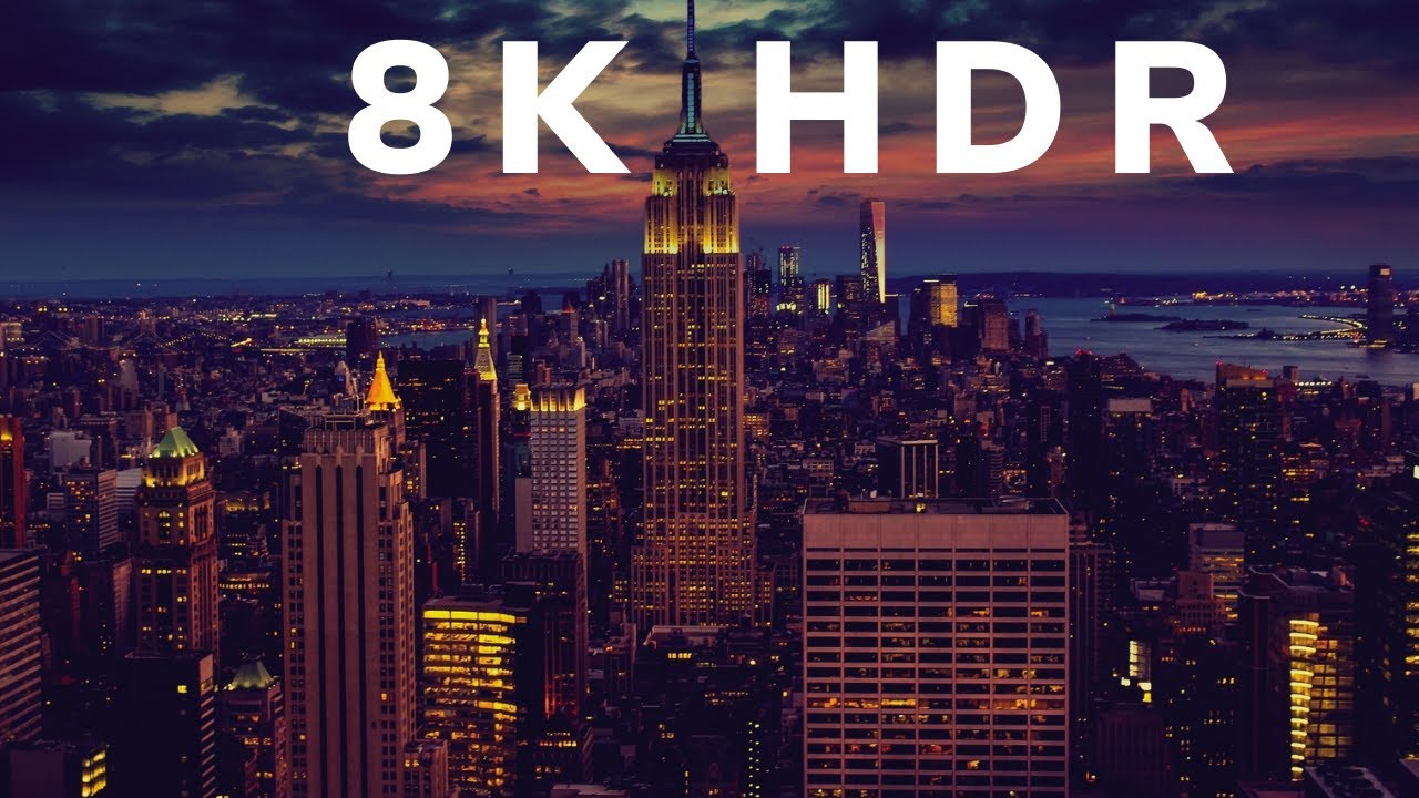 8k video ultra hd Aerial view of Modern city for 8k hdr tv Resolution ...