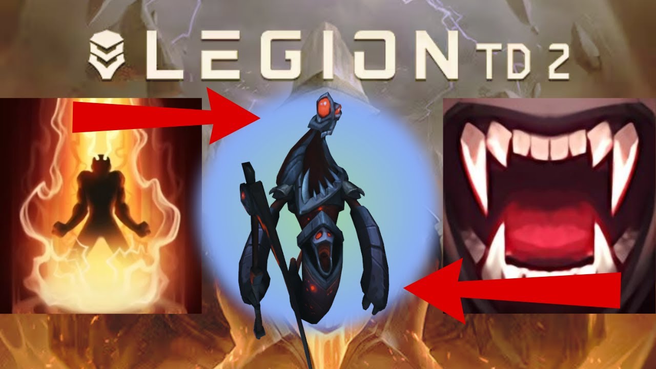 Legion TD 2 / Nightmare Vampire Champion - YouTube