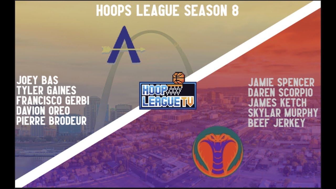 Hoops League Season 8: STL (24-14) @ ARZ (21-17) - YouTube