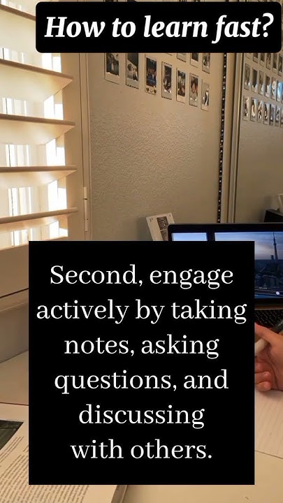 How to learn fast? - YouTube