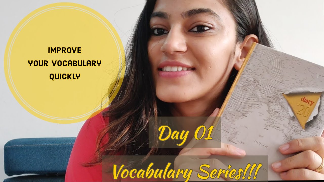 1 Week Vocabulary Series | Improve Your Vocabulary Bank | Day 01 - YouTube