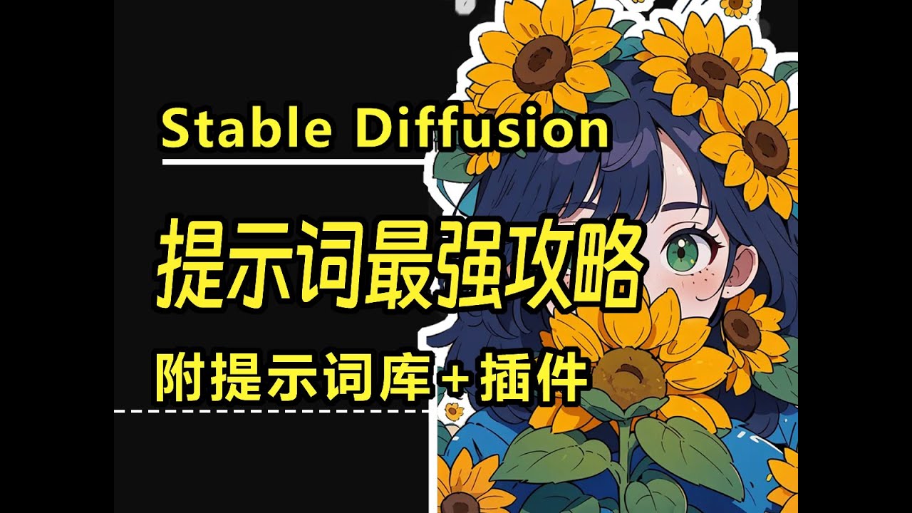 最强SD提示词教程（附提示词库+插件），提示词这么写简直完美，一秒解决新手入门的题词难题，零基础Stable Diffusion入门学习必备 ...