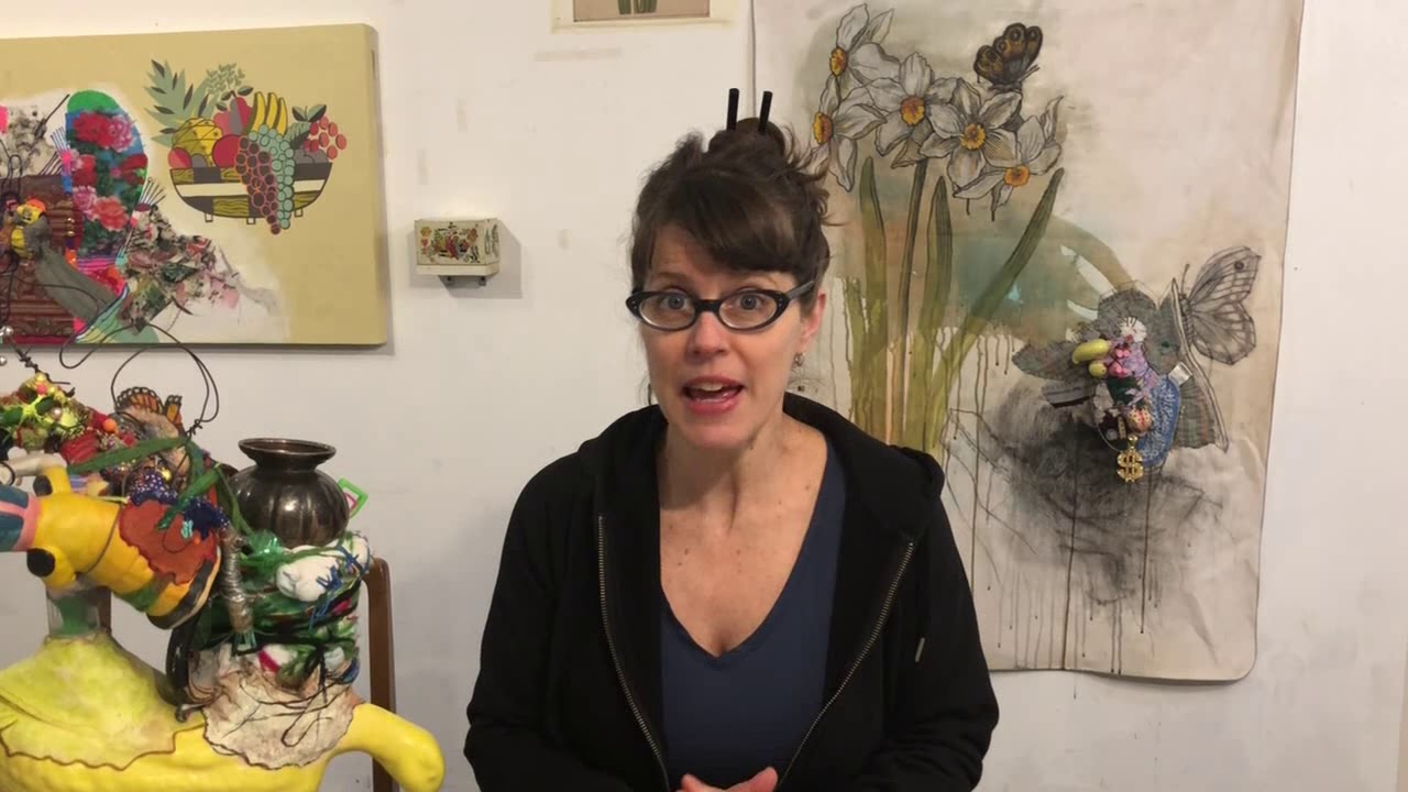Julie Peppito: About her work as an artist - YouTube
