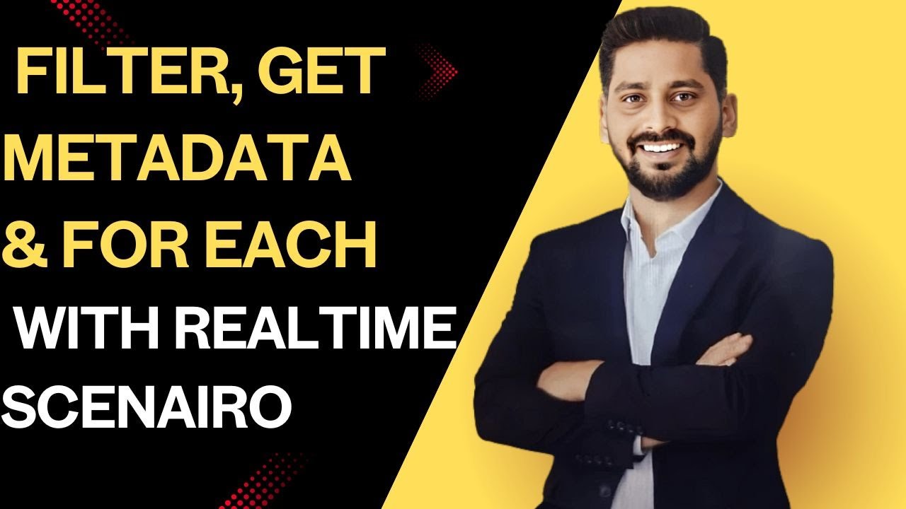 Get metadata, Filter & For each activity in azure data factory. - YouTube