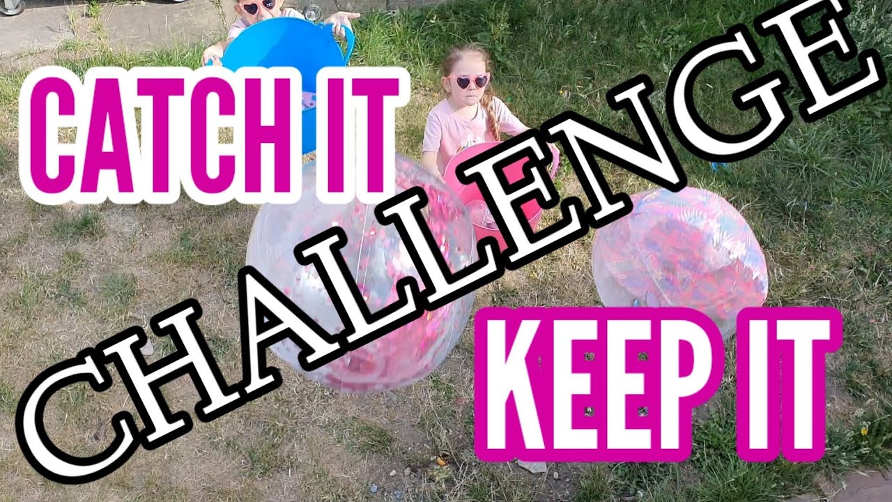 If you catch it, you keep it challenge - YouTube