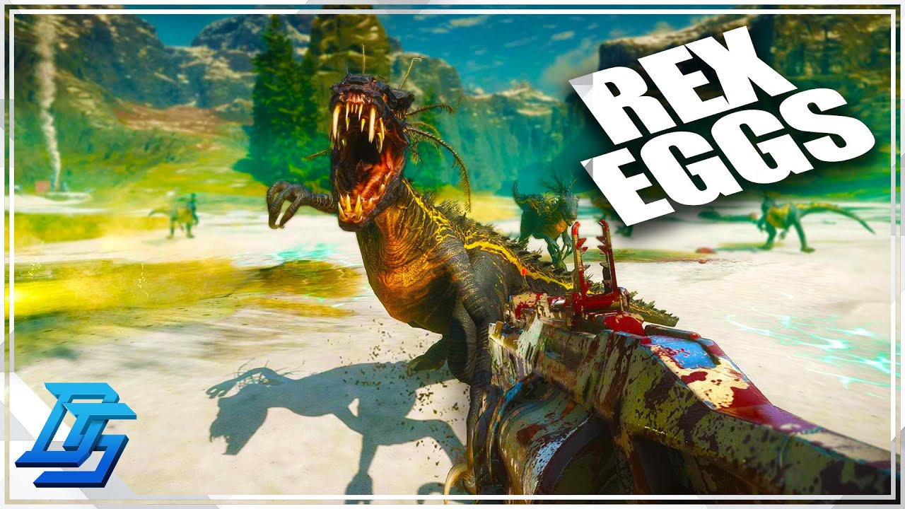 MUTATED REX ATTACK, STEALING REX EGGS - Second Extinction Gameplay ...