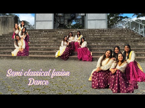 Bollywood X South Indian Mix- A semi classical fusion dance Aasa kooda x Hayyoda x Titli #dancecover