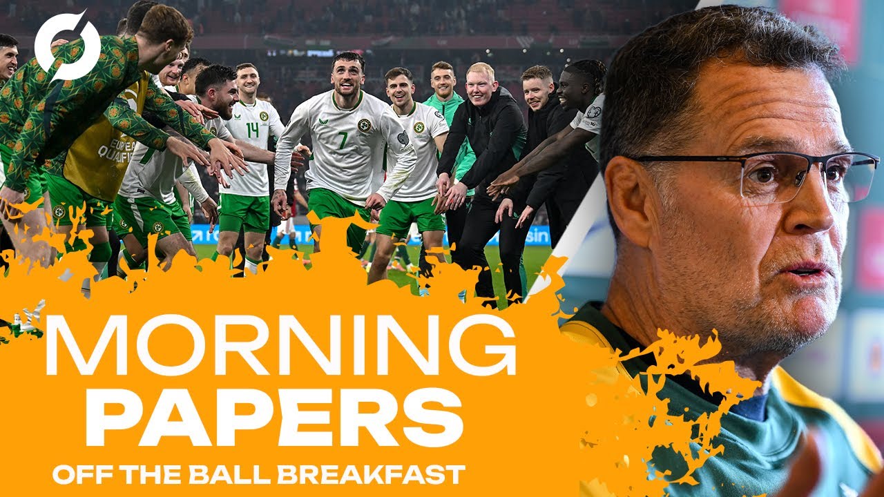 MORNING PAPERS: "I'll tell my grandkids about it!" | Top 5 Irish sports ...
