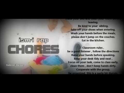 LGS 2019 İNGİLİZCE UNIT 8 RAP İsm i Rap Chores