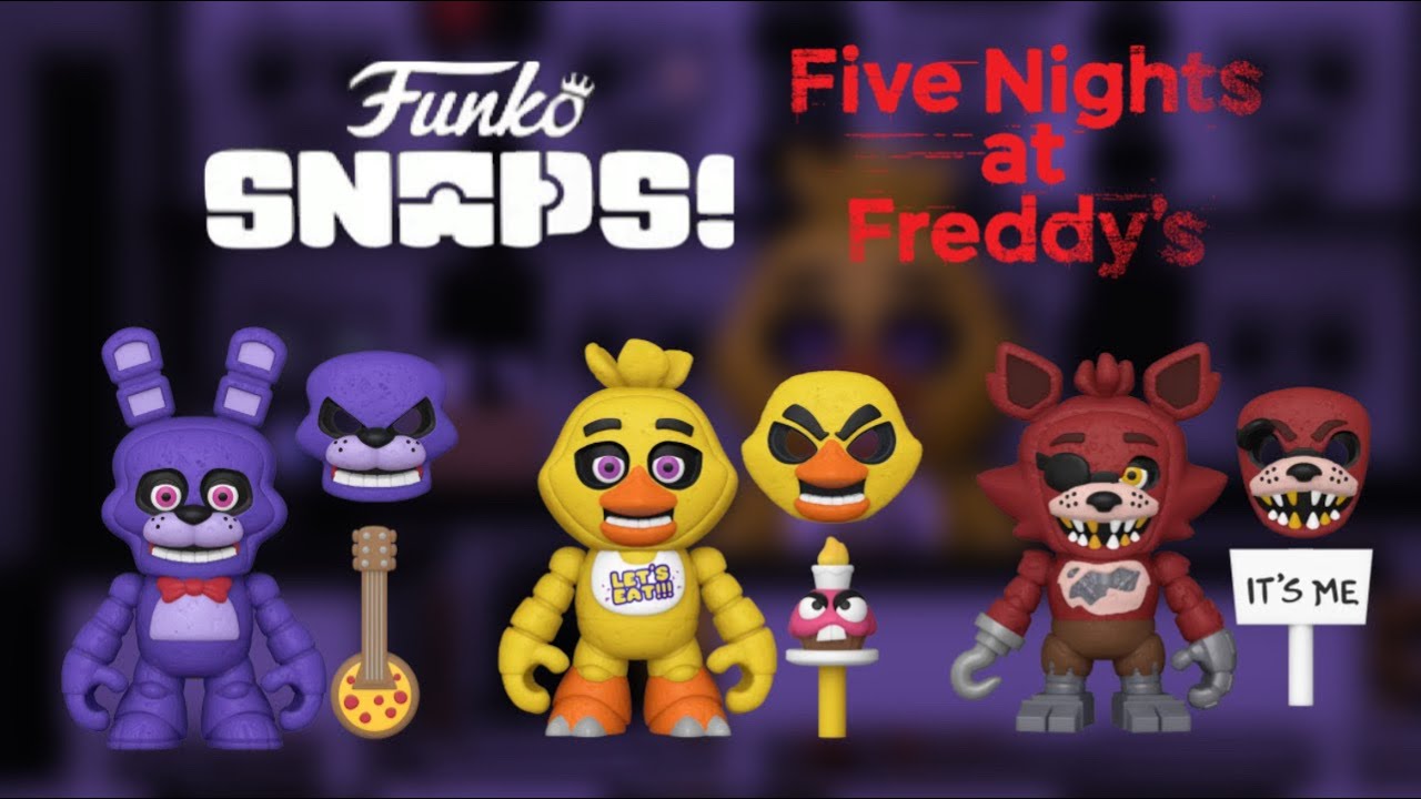 FNaF Unboxing ~ Part 2: Bonnie and Chica Snaps - YouTube