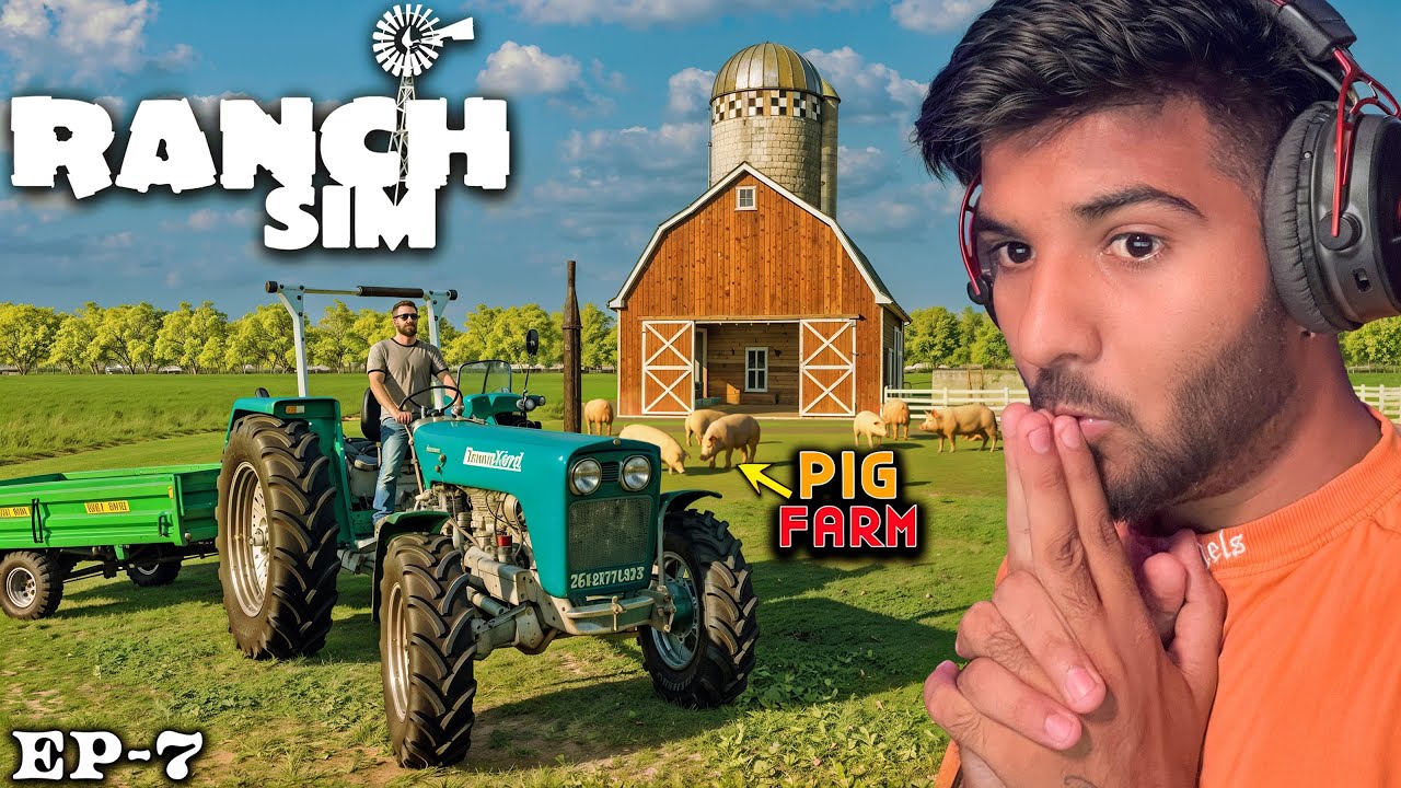 New PIG Farm 🐷🤠| EP:7 Ranch Simulator | Happy Goldsmith - YouTube