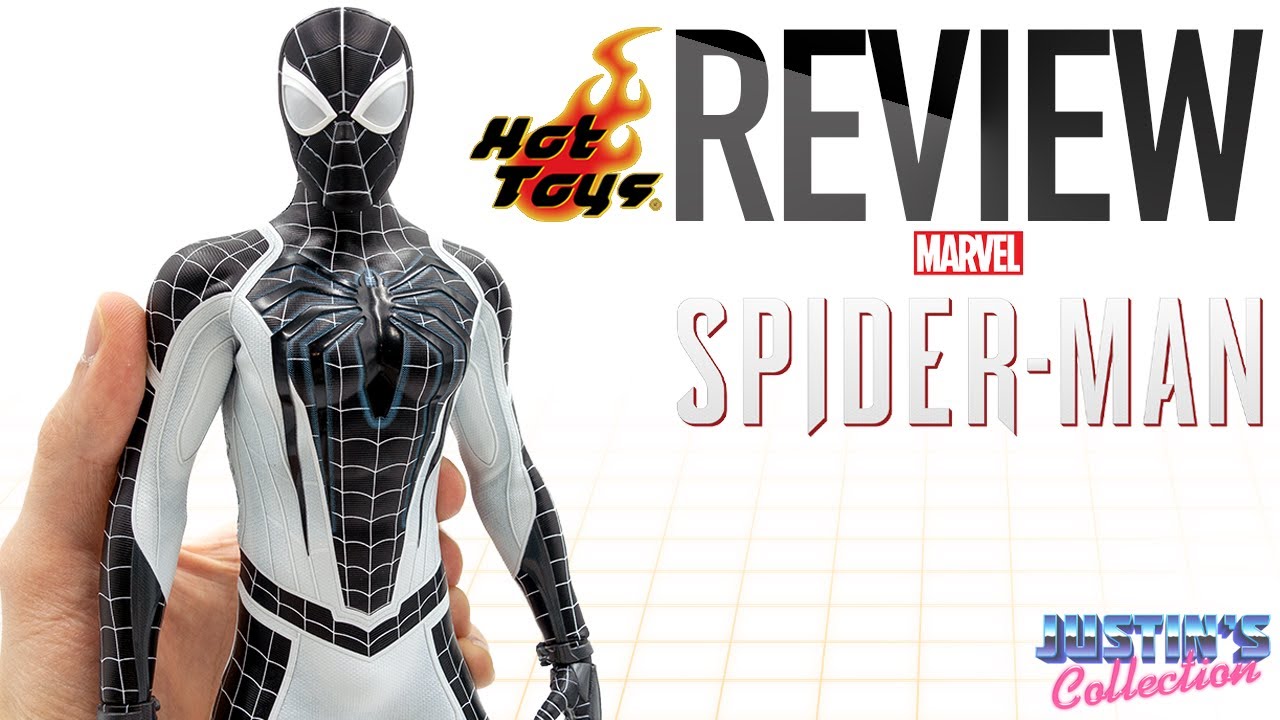 Hot Toys Spider-Man PS4 Negative Suit Review - YouTube