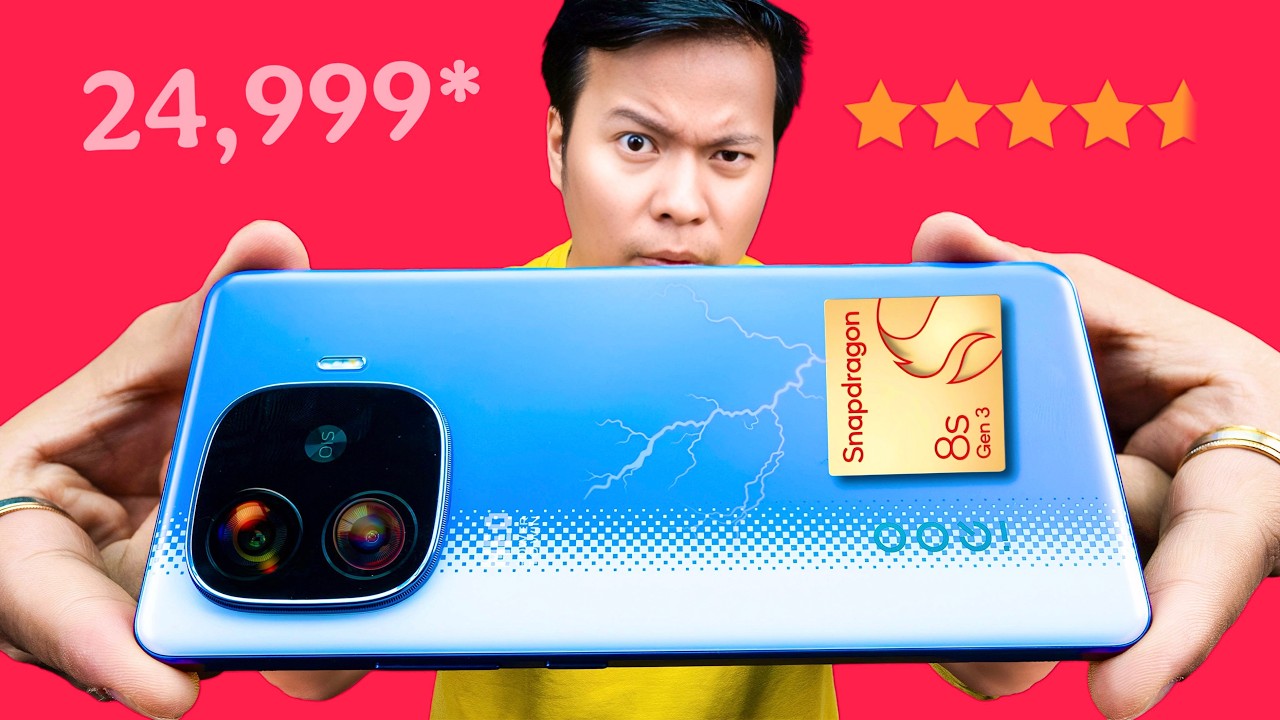 iQOO Neo 10R is here - SD 8s Gen 3 Phone at 24,999* - YouTube