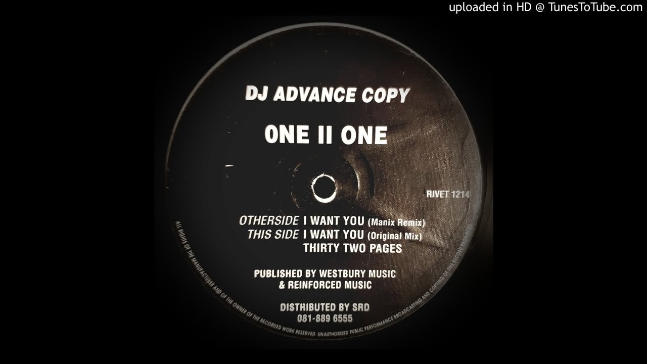ONE 2 ONE - I WANT YOU (MANIX REMIX) - YouTube