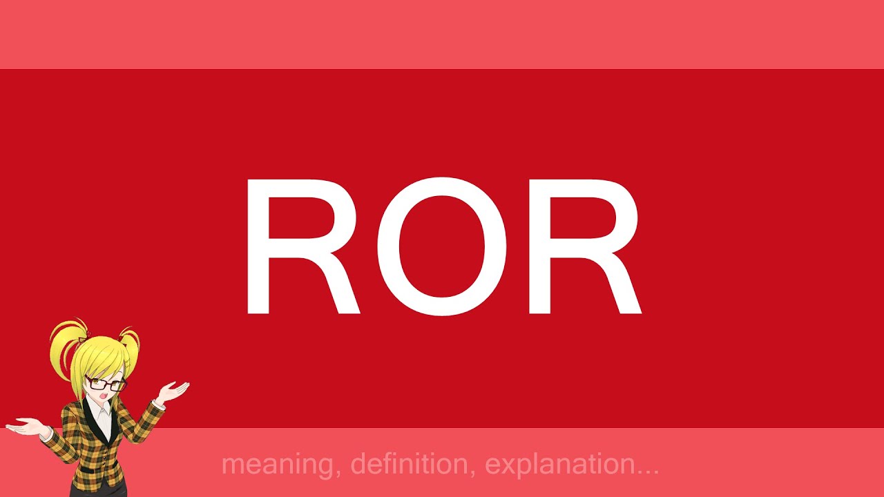 ROR - YouTube