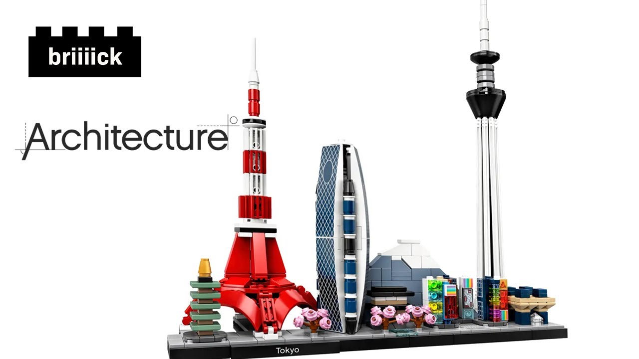 LEGO Architecture Tokyo Japan 21051 SpeedBuild - YouTube