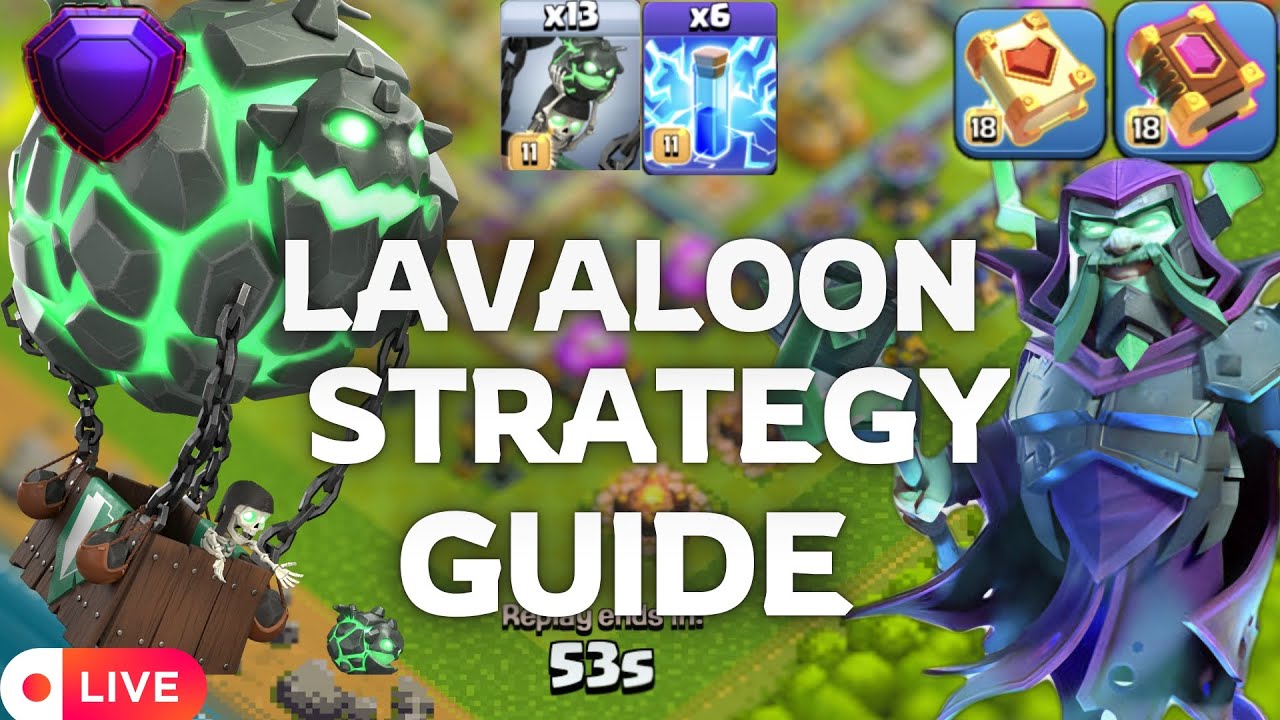 Tips and Tricks to Broken Lavaloon Strategy in Legends League in Clash ...