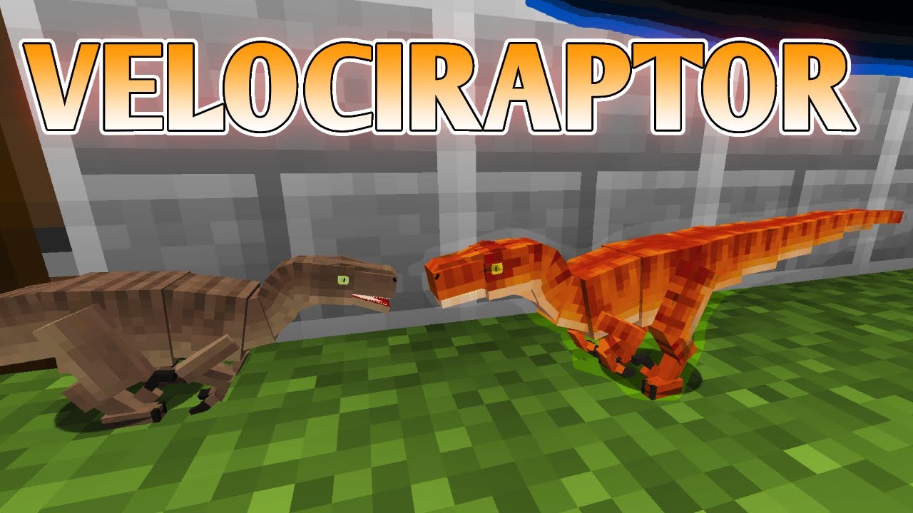 Minecraft Dinosaurs Ep #5 HATCHING VELOCIRAPTOR! - YouTube