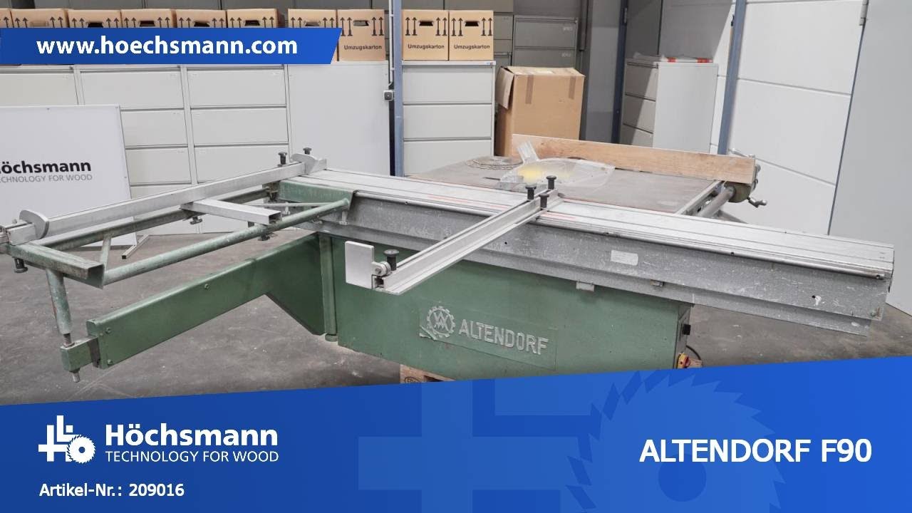ALTENDORF F90 (Höchsmann Klipphausen) - YouTube