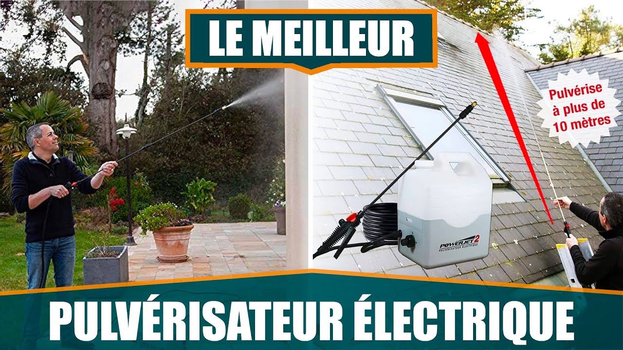LE MEILLEUR PULVÉRISATEUR ÉLECTRIQUE - MULTIREX Powerjet 2 - YouTube