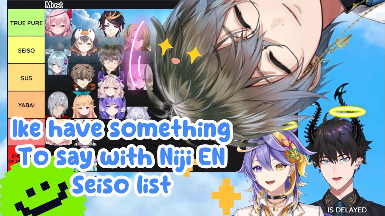 Ike have something to say with Niji EN seiso list [Nijisanji EN] # ...