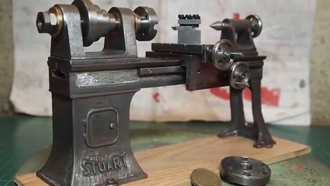 Stuart Models Engineering Lathe (progress so far 26.02.15) - YouTube