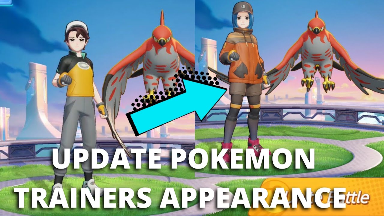 How to update your Pokemon Trainer fasion and Unite Snapshot Appearance ...