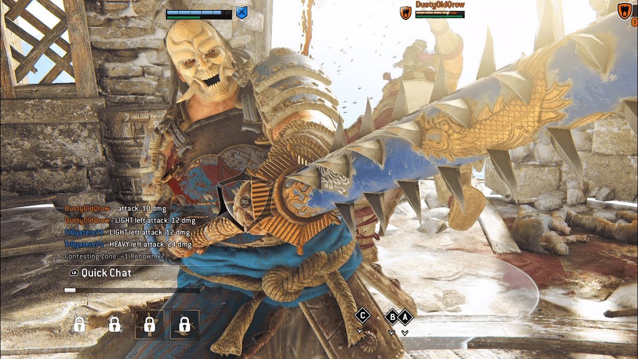 For Honor Gameplay #1: Shugoki and Gladiator Gameplay - YouTube