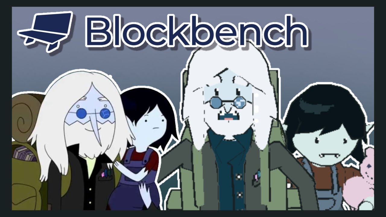 Simon and Marcy | Low-Poly Model Process | BlockBench Timelapse - YouTube