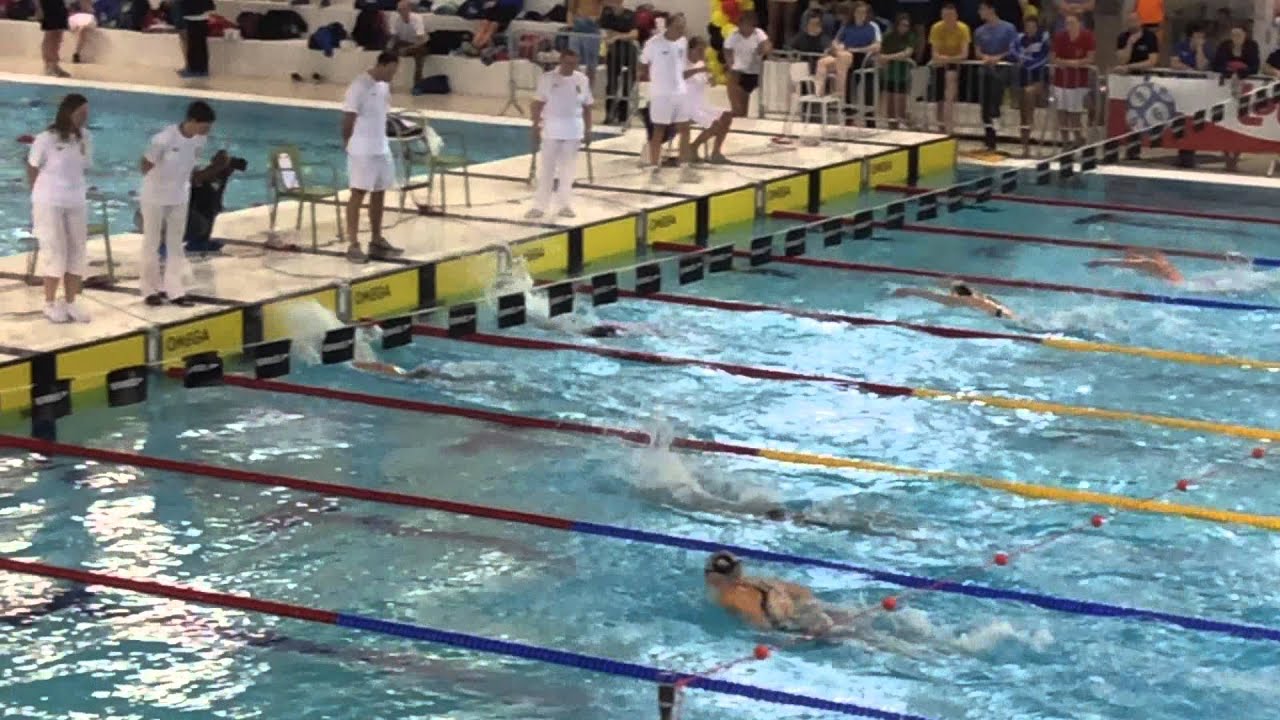 Victoria Gillet CB Gand 2015 200m Papillon Finale - YouTube