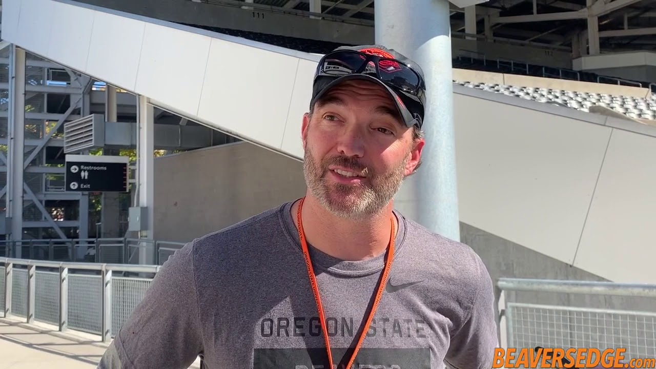 Oregon State Beavers Football: Tim Tibesar 9/26/18 - YouTube