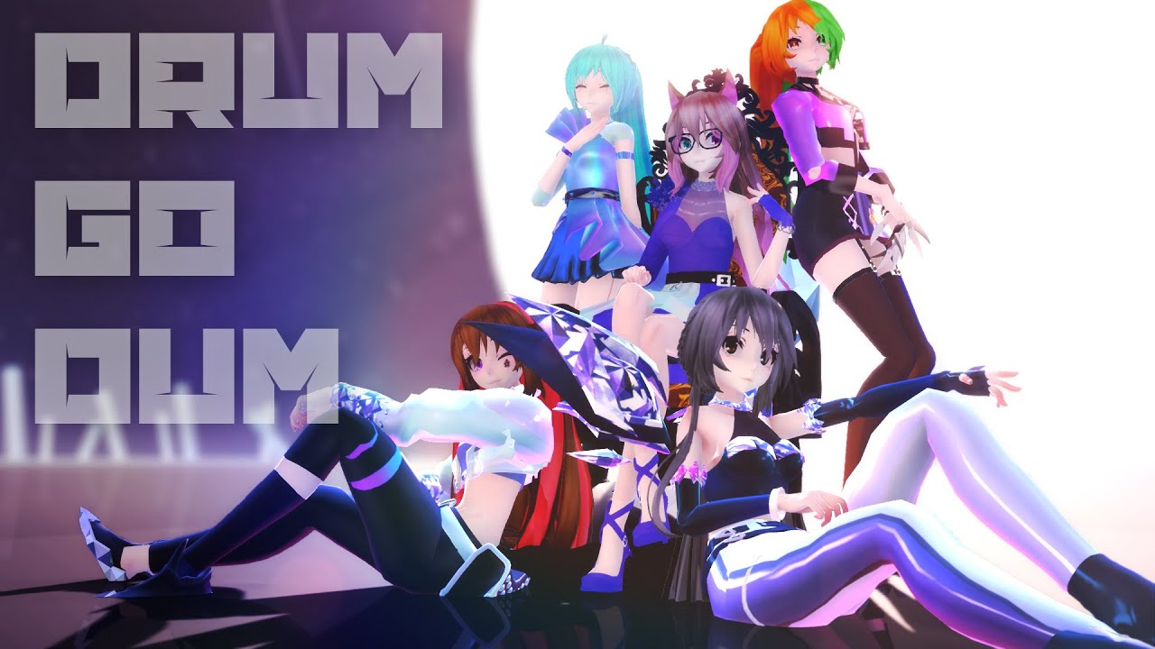 [MMD x Fwends] DRUM GO DUM - YouTube