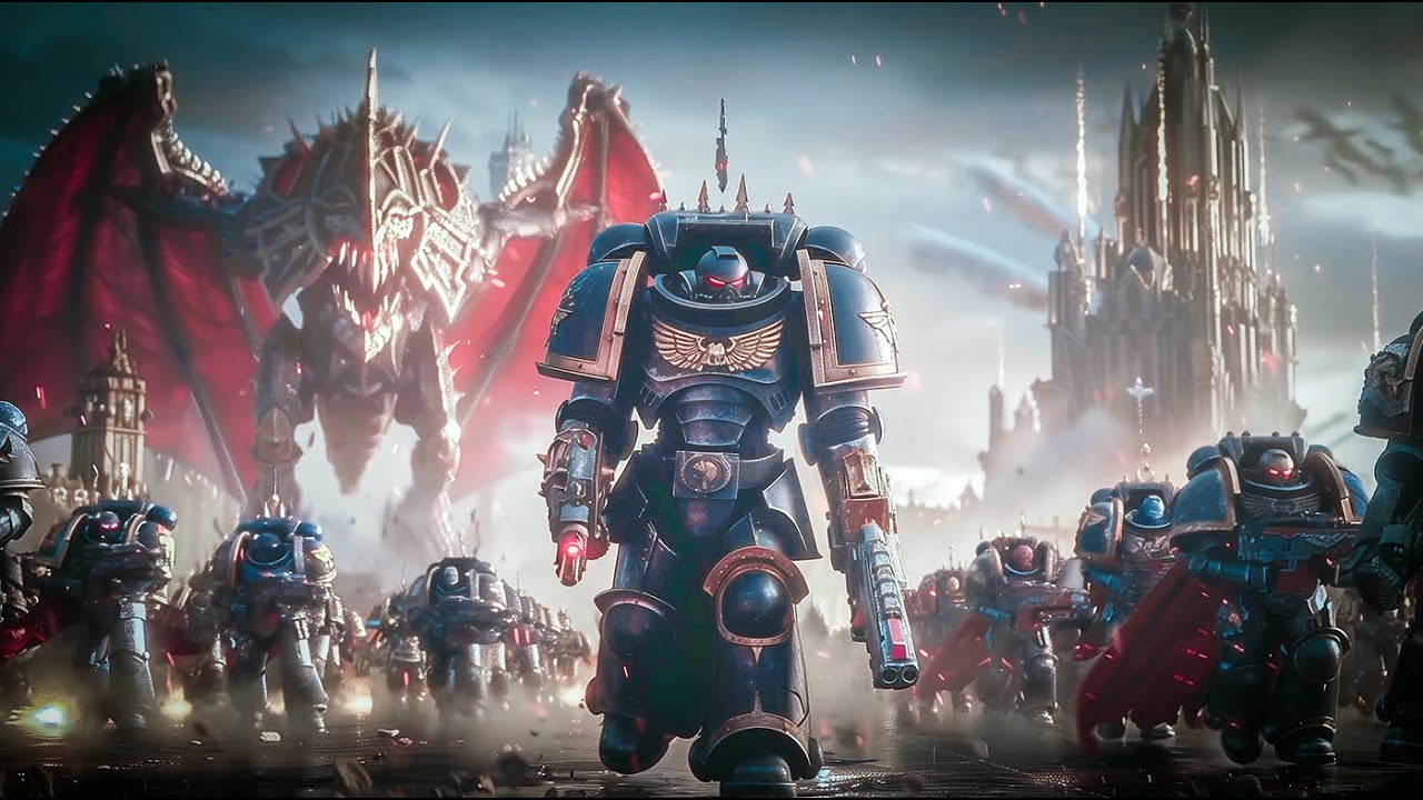 10,000,000 TYRANIDS ATTACKS SPACE MARINE CITY CENTER PATROL - WARHAMMER ...