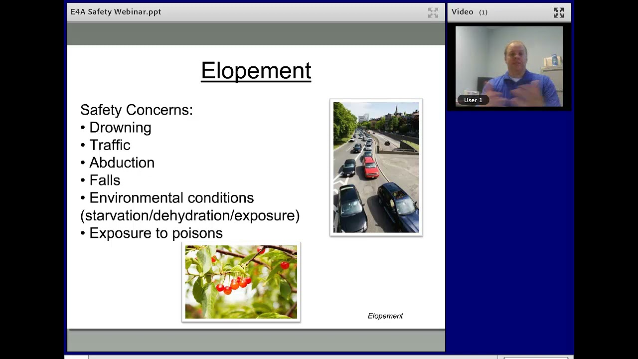Safety for individuals with autism spectrum disorder (ASD) - YouTube