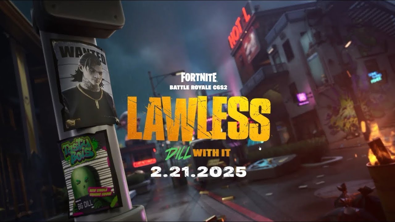 Fortnite New Chapter 6 Season 2: Lawless Teaser Trailer (Fortnite ...