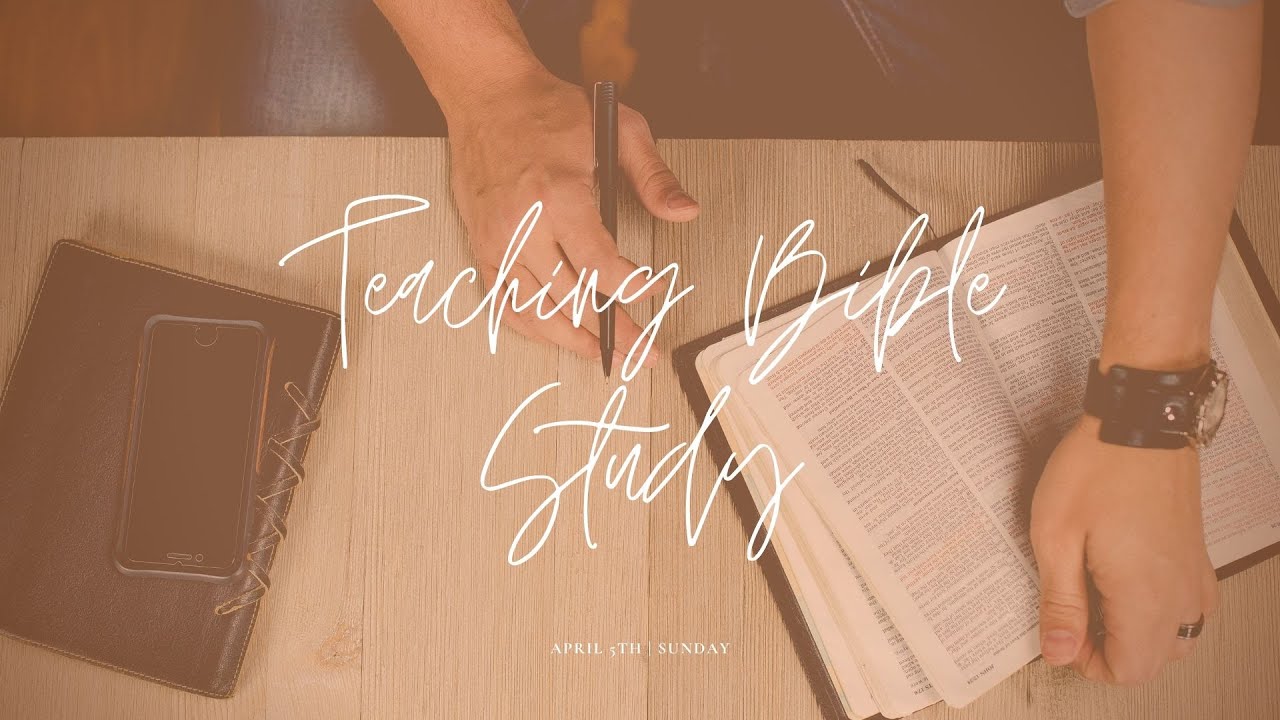 Sharing & Dialogue Session on Teaching Bible Study - YouTube