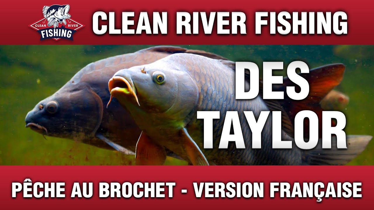CRP262 DES TAYLOR - Pêche au brochet - Version française - YouTube