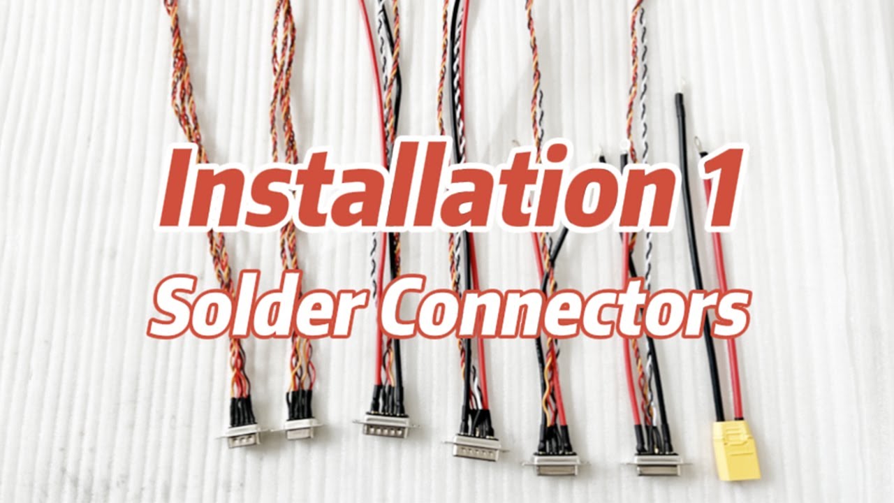 Striver mini4+2 VTOL Guide1- Solder 9+2 High Current Connector, 9-pin ...