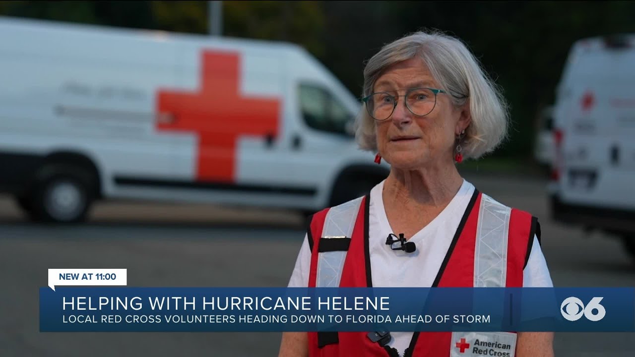 Virginia Red Cross volunteers make their way to Florida ahead of Helene ...