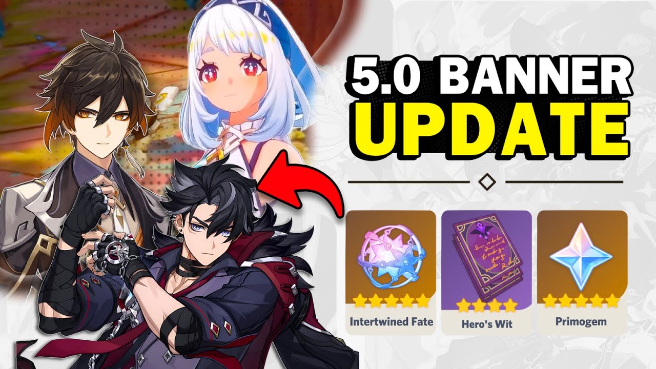 INSANE Update To Genshin 5.0 Banners & NEW Natlan Characters - YouTube