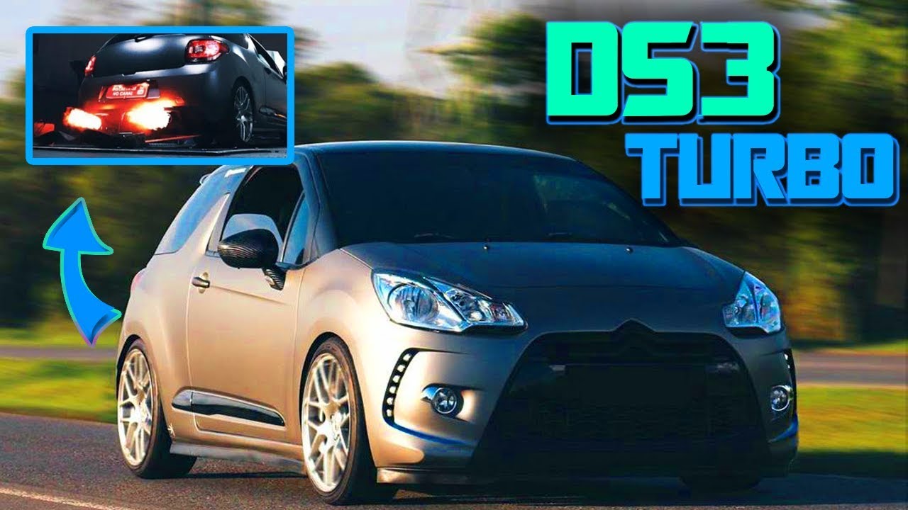 Citroen DS3 turbo 200cv - POPS AND BANGS 💥 - YouTube