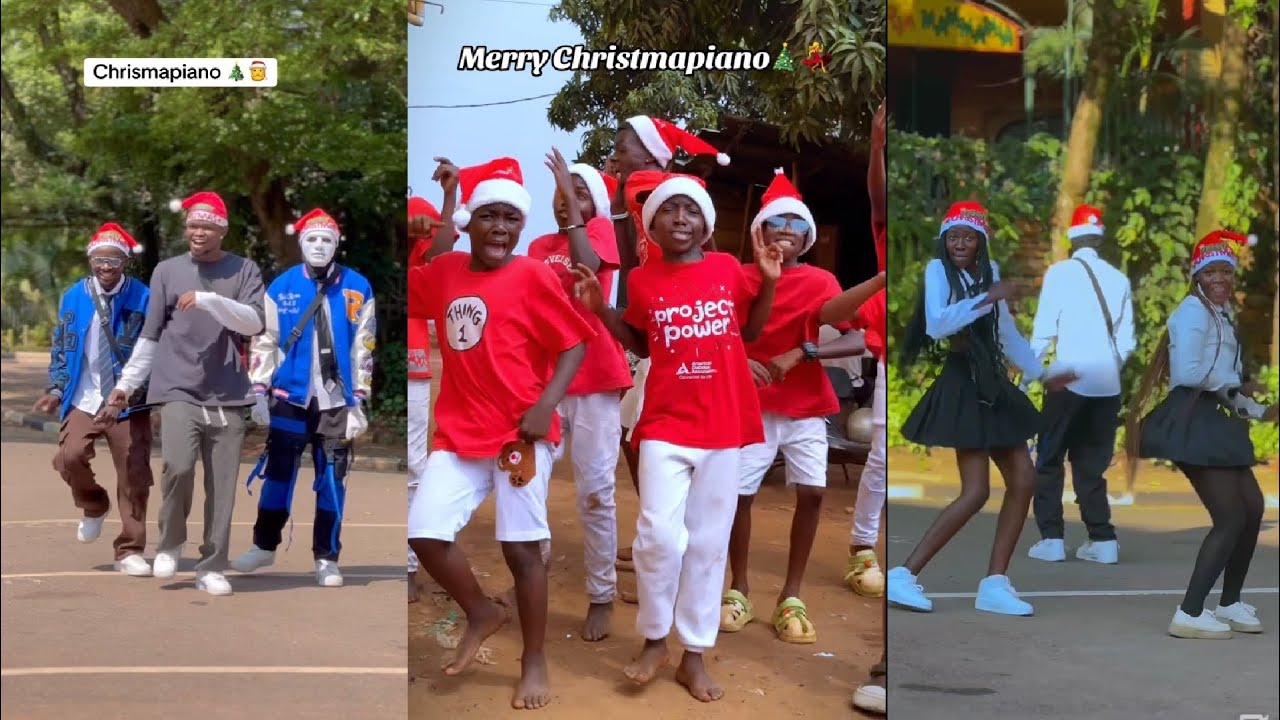 Chrismapiano Christmas Dance Challenge Trends Part 1 - YouTube