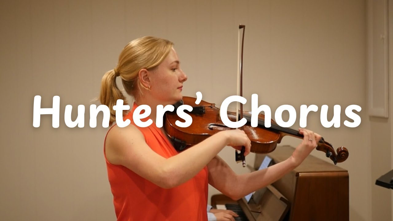 Hunters' Chorus | Suzuki Viola School Book 2 - YouTube