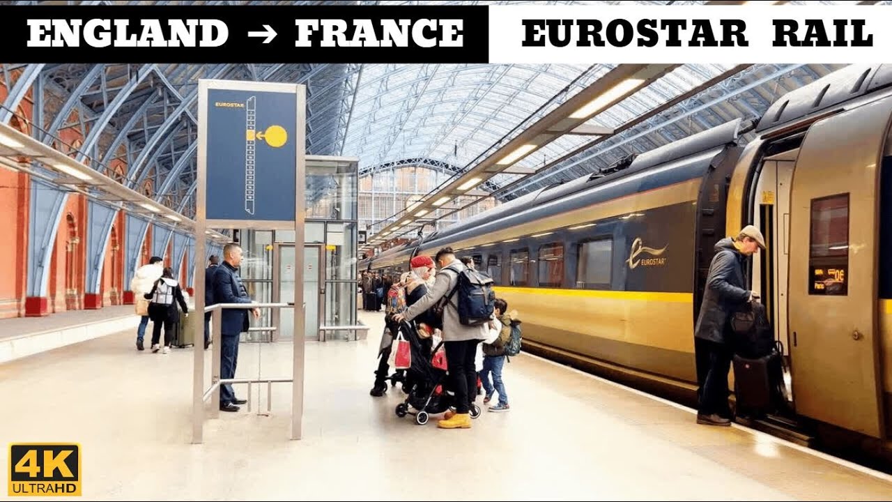 [4k] One Fine Day | Travel from England to France | Southampton ...