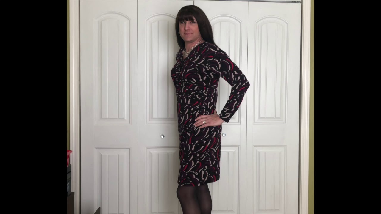A Crossdresser's Life: Dress of many colors. - YouTube