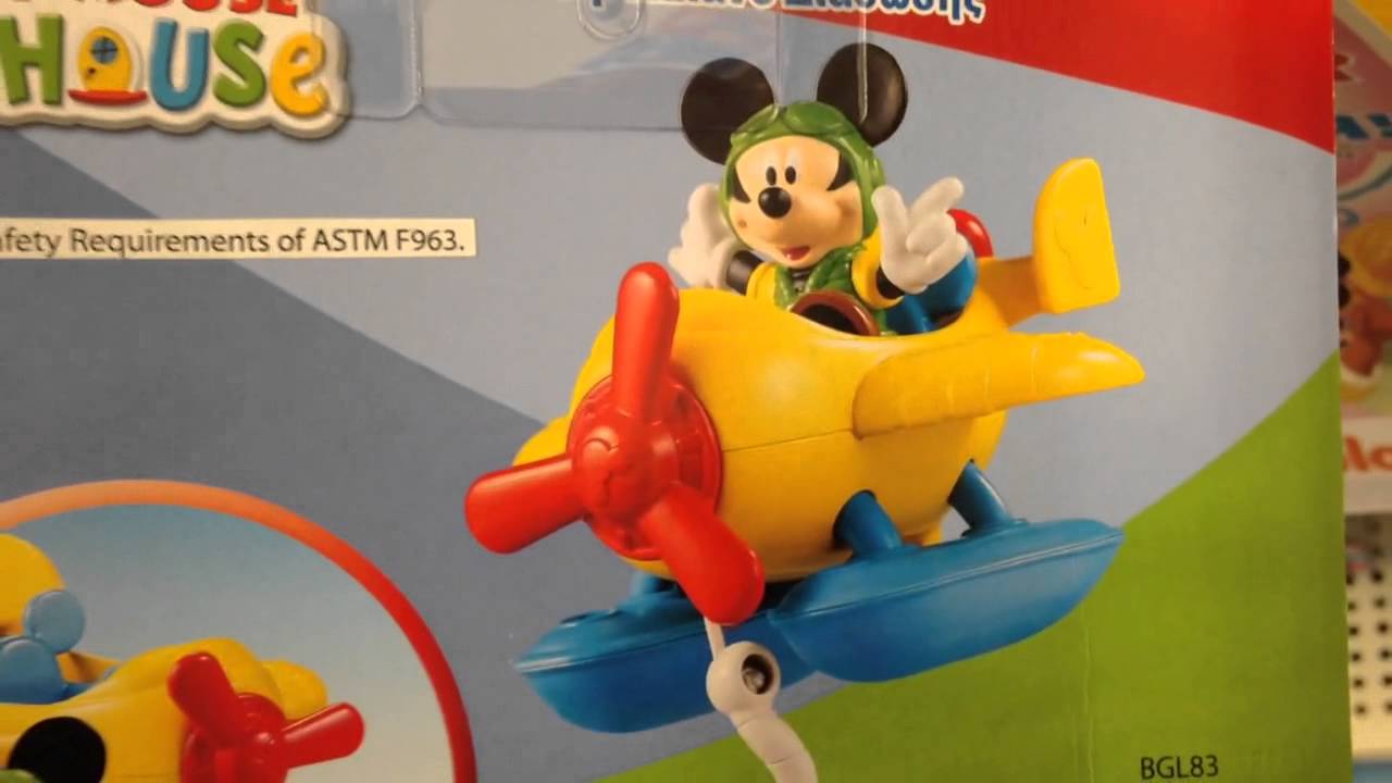 Rescue Plane & Mickey Action Figure from MICKEY MOUSE CLUBHOUSE by ...