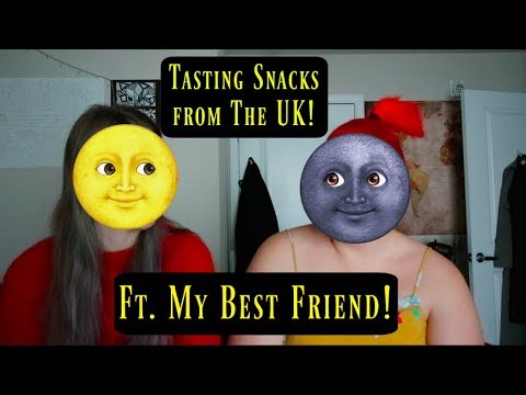 Tasting Snacks from the UK || Ft. My Best Friend! - YouTube
