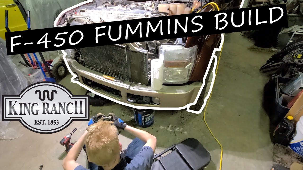 Fummins F-450 Build (PART - 1) It begins! - YouTube