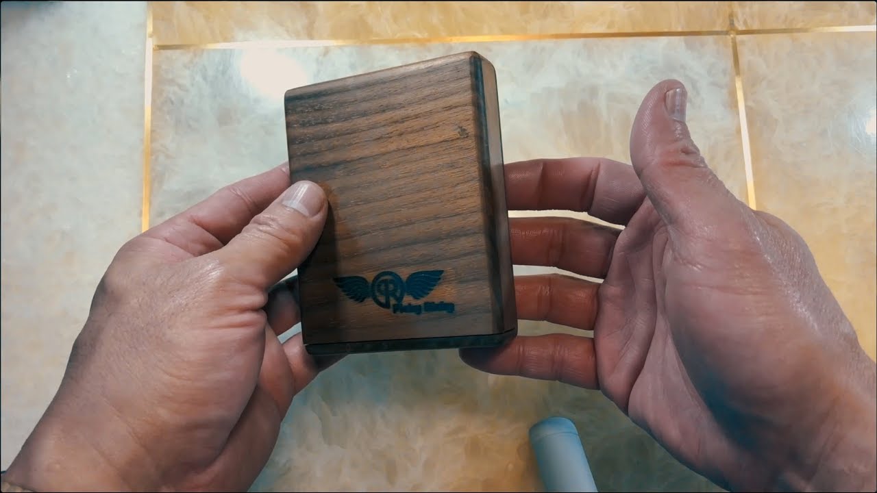 Handmade Wooden Wallet 2.0 - YouTube
